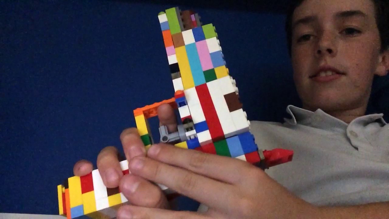 DESSERT EAGLE OUT OF LEGO WORKING TRIGGER! - YouTube
