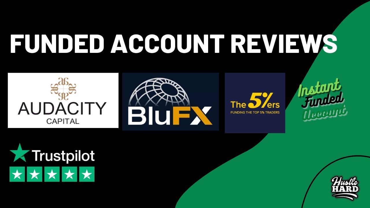 Instant Funded Accounts - 5ers, BlueFX, IFA & Audacity Review - YouTube