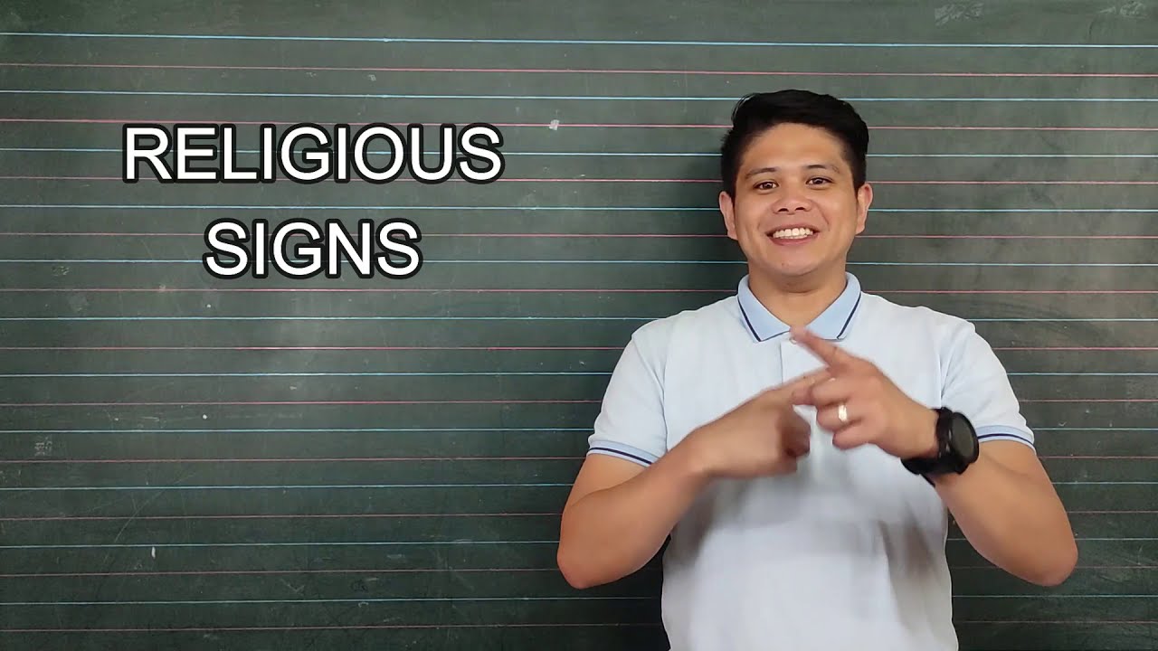 Basic Sign Language Episode 11 | Religious Signs - YouTube