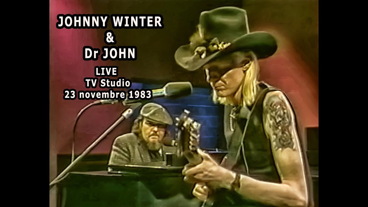 JOHNNY WINTER & Dr JOHN Live@TV studio "In Session" - Hamilton (Canada ...