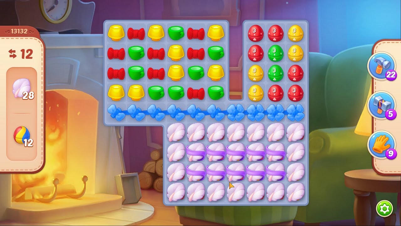 Homescapes Level 13132 No Boosters Gameplay #Bubunka - YouTube