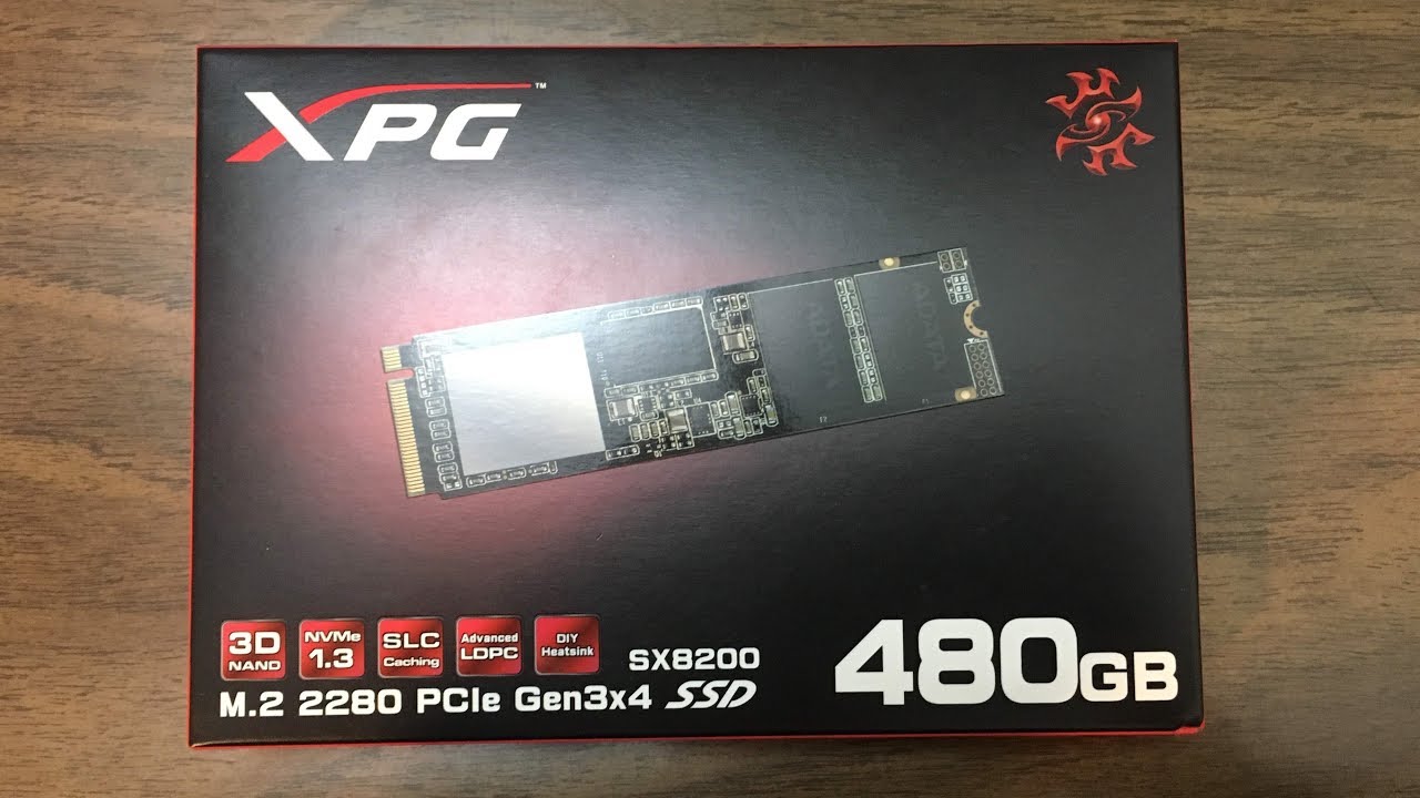 ADATA XPG SX8200 Unboxing! - YouTube