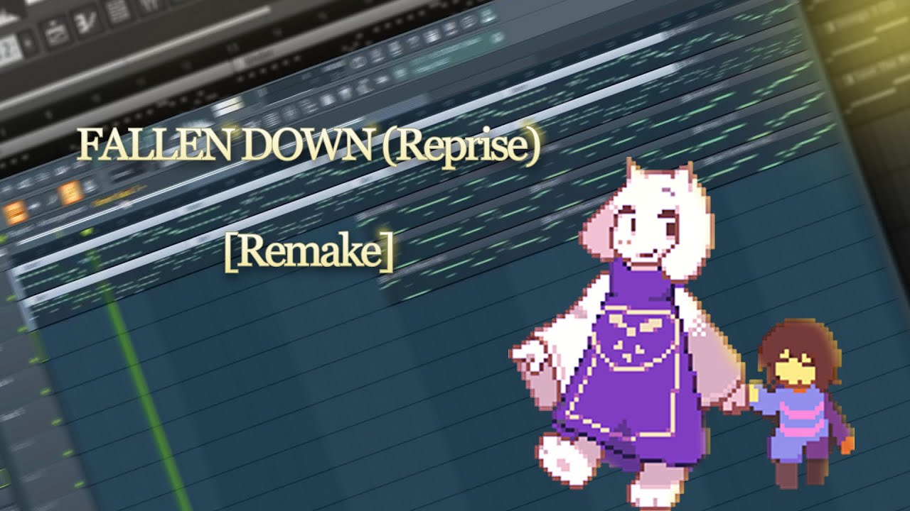 UNDERTALE - Fallen Down (Reprise) [Remake in FL Studio] - YouTube
