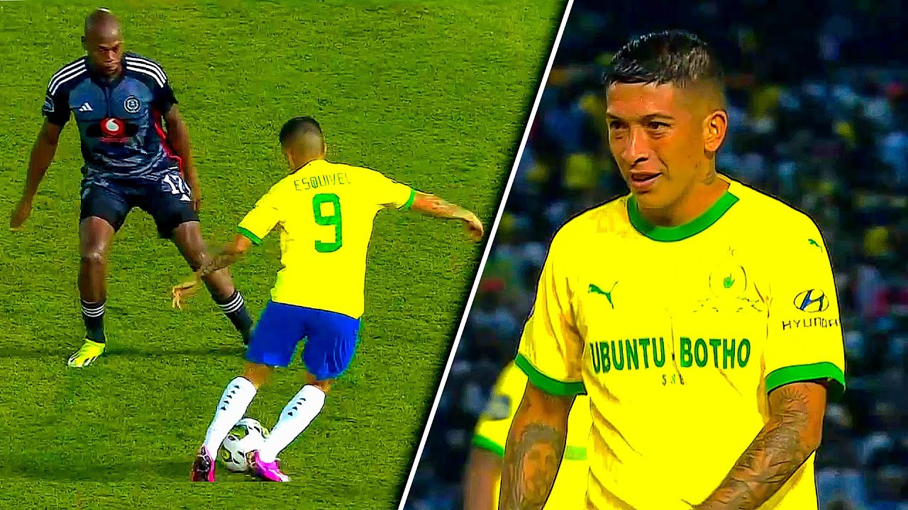 Matias Esquivel Makes His Mamelodi Sundowns DEBUT |Matias Esquivel Vs ...