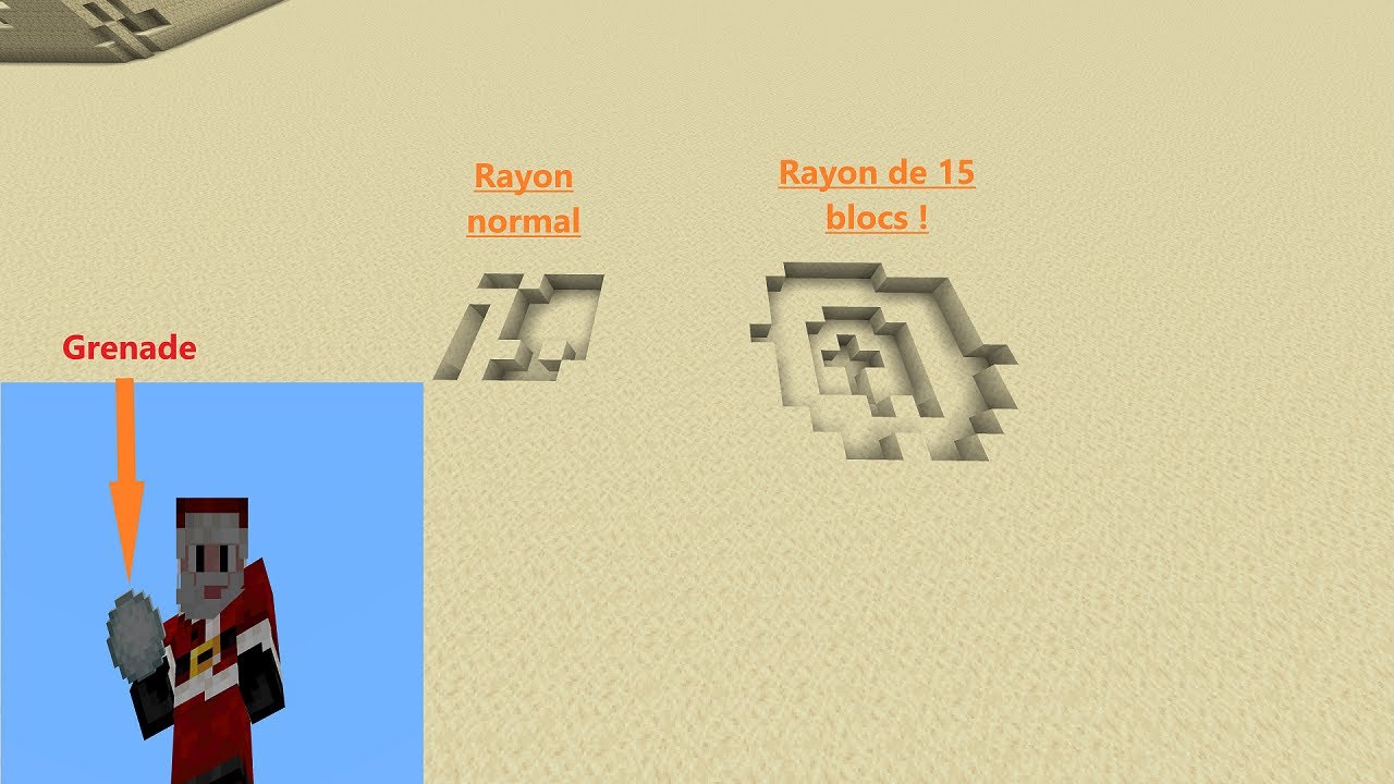 Comment créer une grenade dans Minecraft ? ( 1.19+ Java ) - YouTube