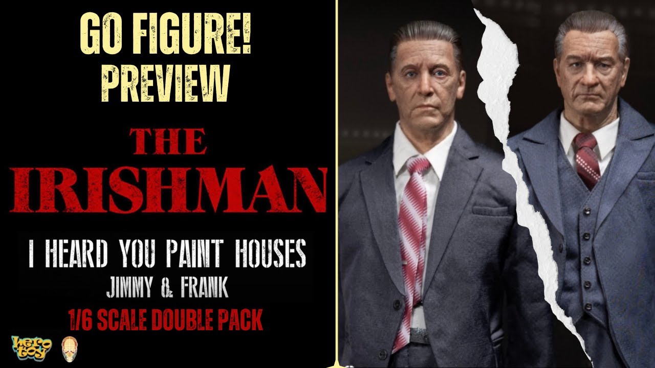 HERO TOY AND FACEPOOL THE IRISHMAN JIMMY HOFFA AND FRANK SHEERAN 1/6 ...