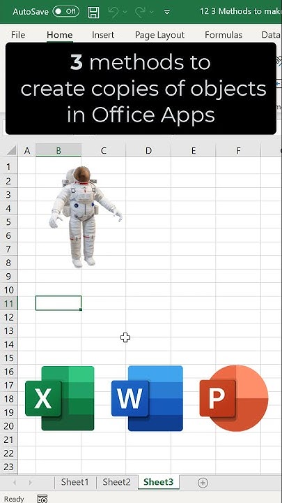 Create multiple copies of objects in Excel - YouTube
