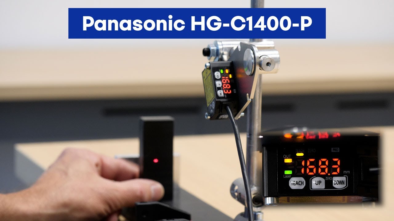 Panasonic HG-C1400-P - nastavenie snímača - YouTube