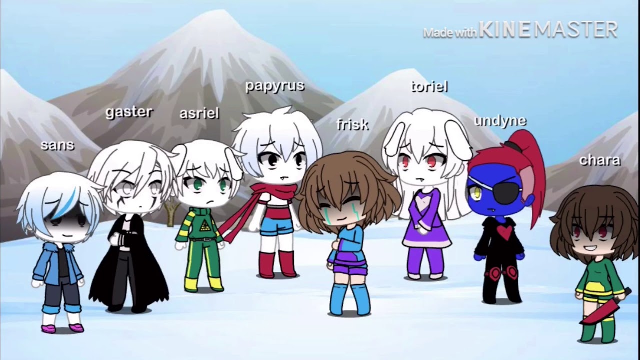 Undertale Boys vs Girls singing battle glmv - YouTube