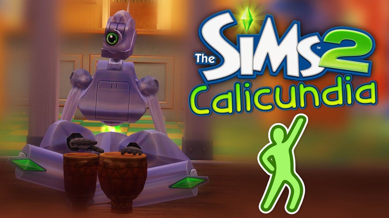 I wanna marry a robot! | The Sims 2 Calicundia R3, EP 7 - YouTube