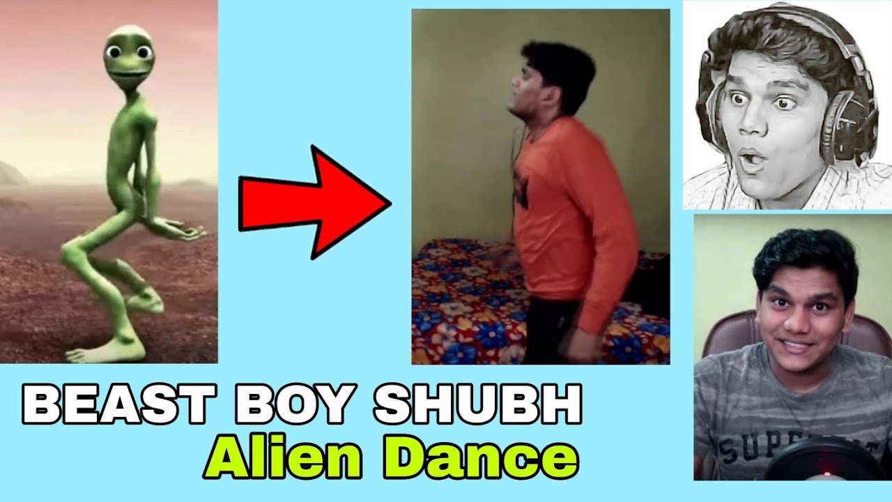 BEAST BOY SHUBH ALIEN DANCE | BEAST BOY SHUBH FUNNY VIDEO | FUNNY VIDEO ...