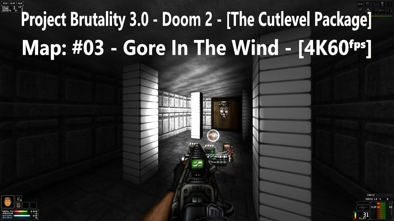 Project Brutality 3.0 - Doom 2 - [The Cutlevel Package] - Map: #03 ...