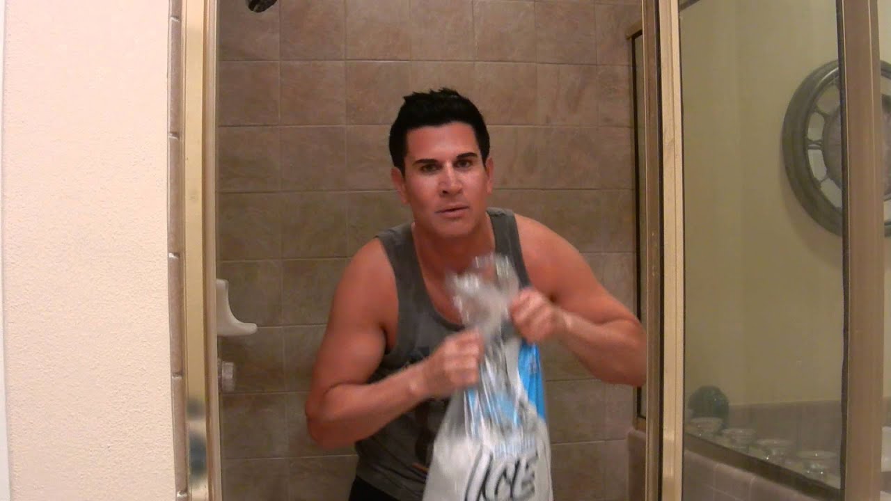 Chad Pitt Accepts The Ice Challenge! - YouTube