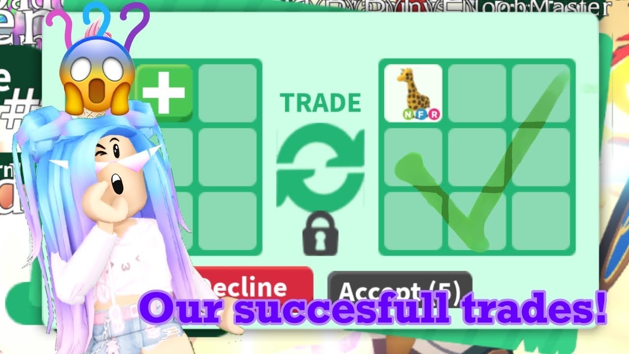 ADOPT ME/ROBLOX 𝕆𝕦𝕣 𝕤𝕦𝕔𝕔𝕖𝕤𝕗𝕦𝕝𝕝 𝕥𝕣𝕒𝕕𝕖𝕤!! -The_Mathilda Family- - YouTube