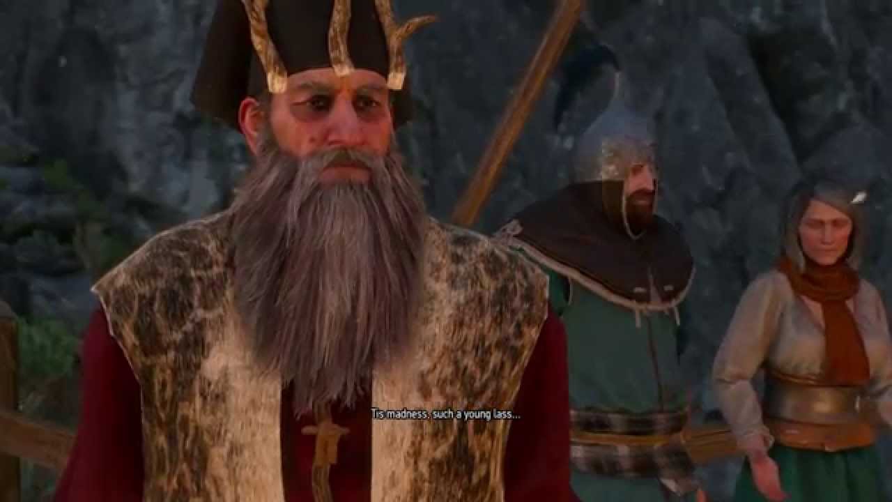 The Witcher 3 - Destination Skellige: Queen Birna, Ermion, Crach Intro ...