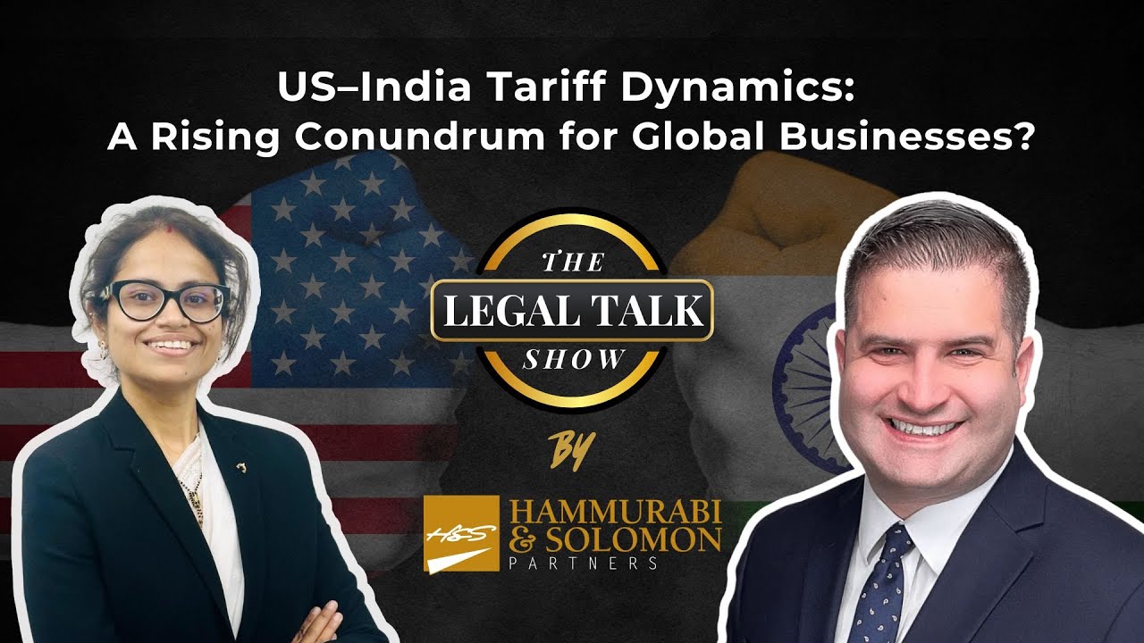 Podcast w/ Mr. Jason Kosek on US–India Tariff Dynamics: Challenges ...