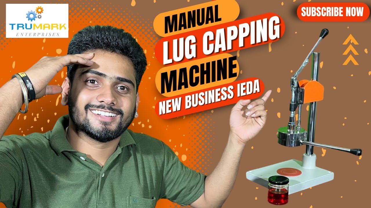 Manual Lug Capping Machine | New Business Idea - YouTube