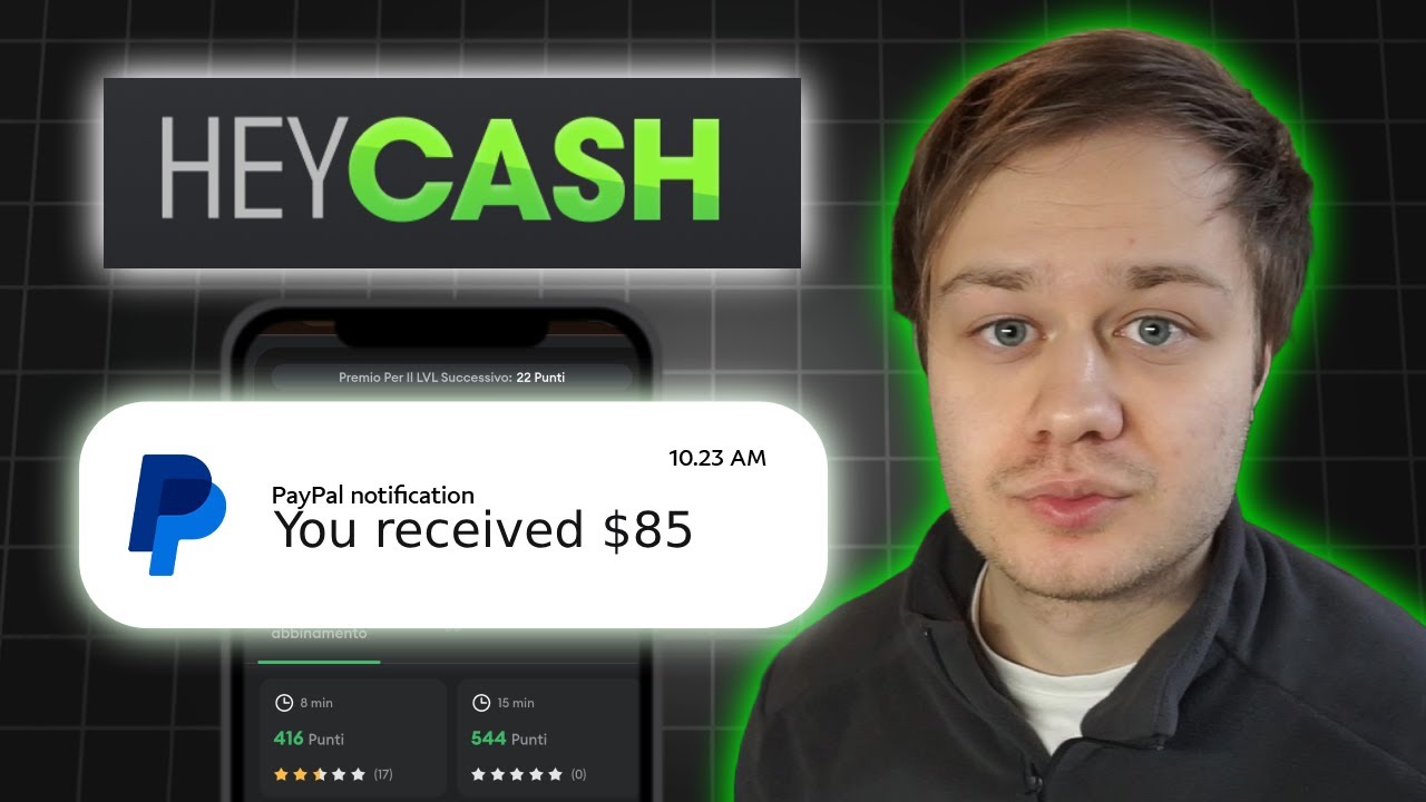 QUESTO SITO PAGA IMMEDIATAMENTE! GUADAGNARE SOLDI CON HEYCASH 2025 ...