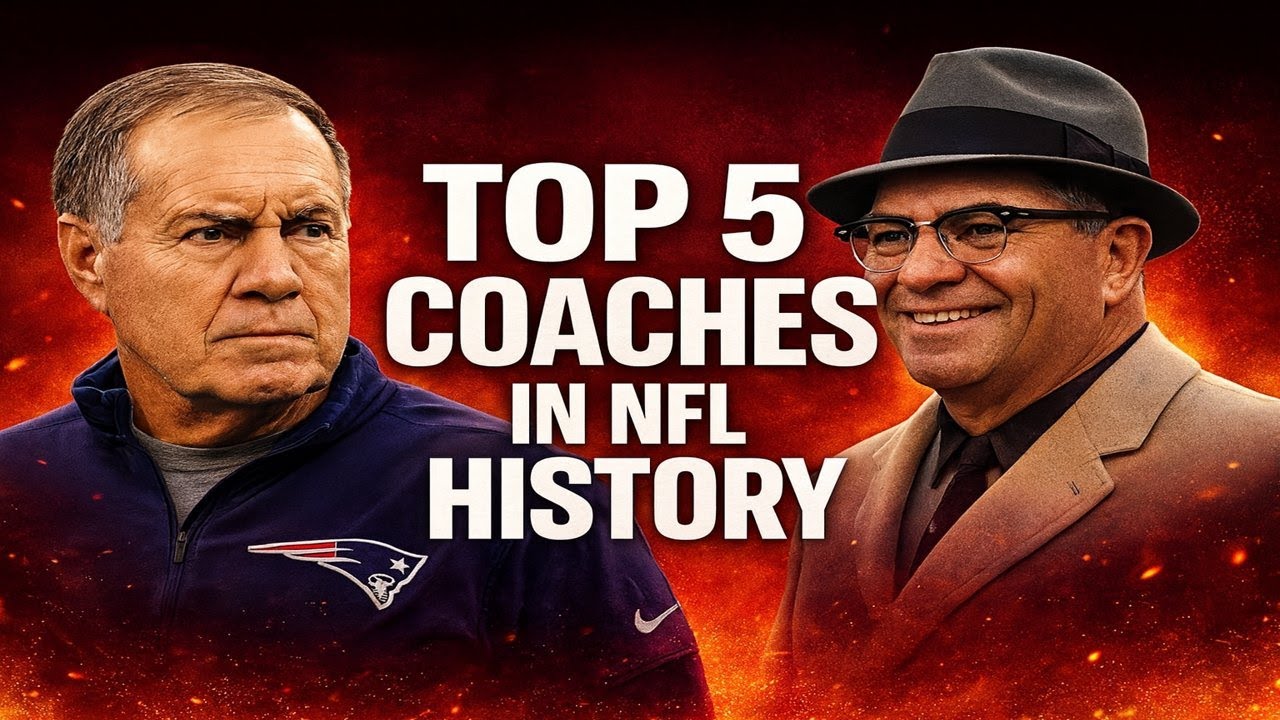 The Top 5 NFL Coaches of All-Time: The masterminds of modern day ...