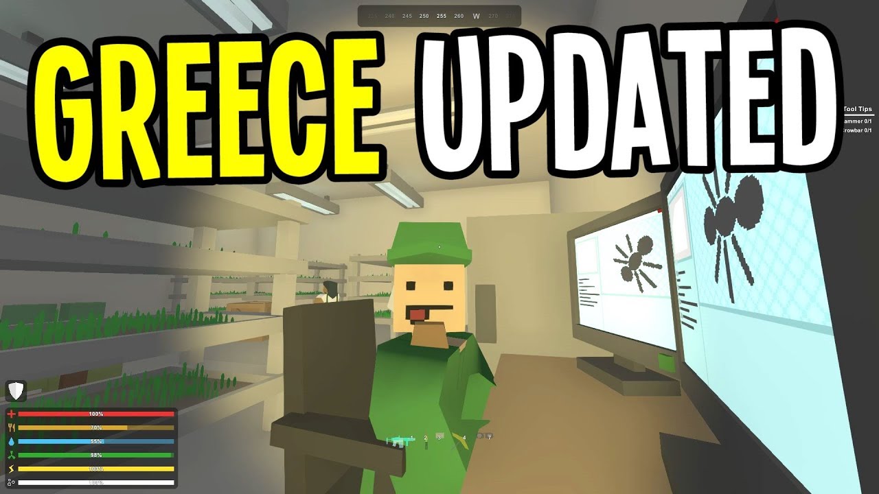 Unturned - GREECE MAP UPDATED! NEW QUESTS! - Greece Map Modded Survival ...