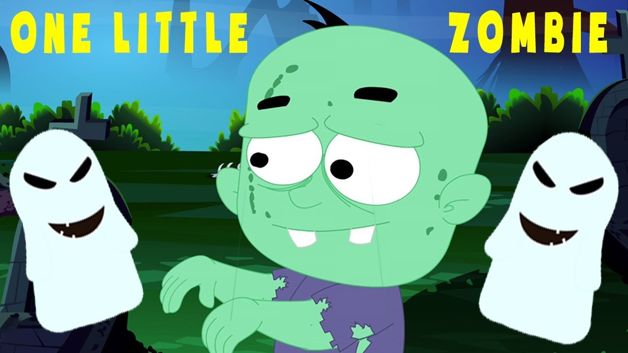 một zombie ít | halloween bài hát | One Little Zombie | Preschool ...
