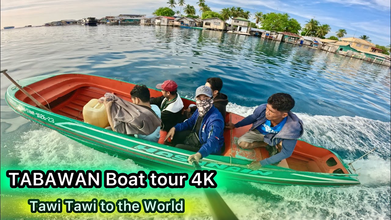 Tabawan Tawi Tawi Island boat tour from Tandubas to Tabawan South Ubian ...