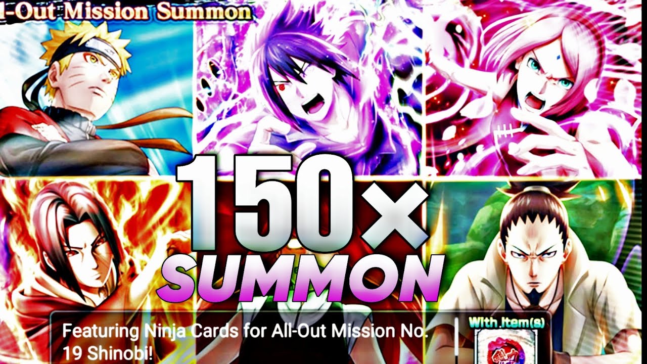 NxB Nv | ALL OUT MISSION 150× SUMMON - YouTube