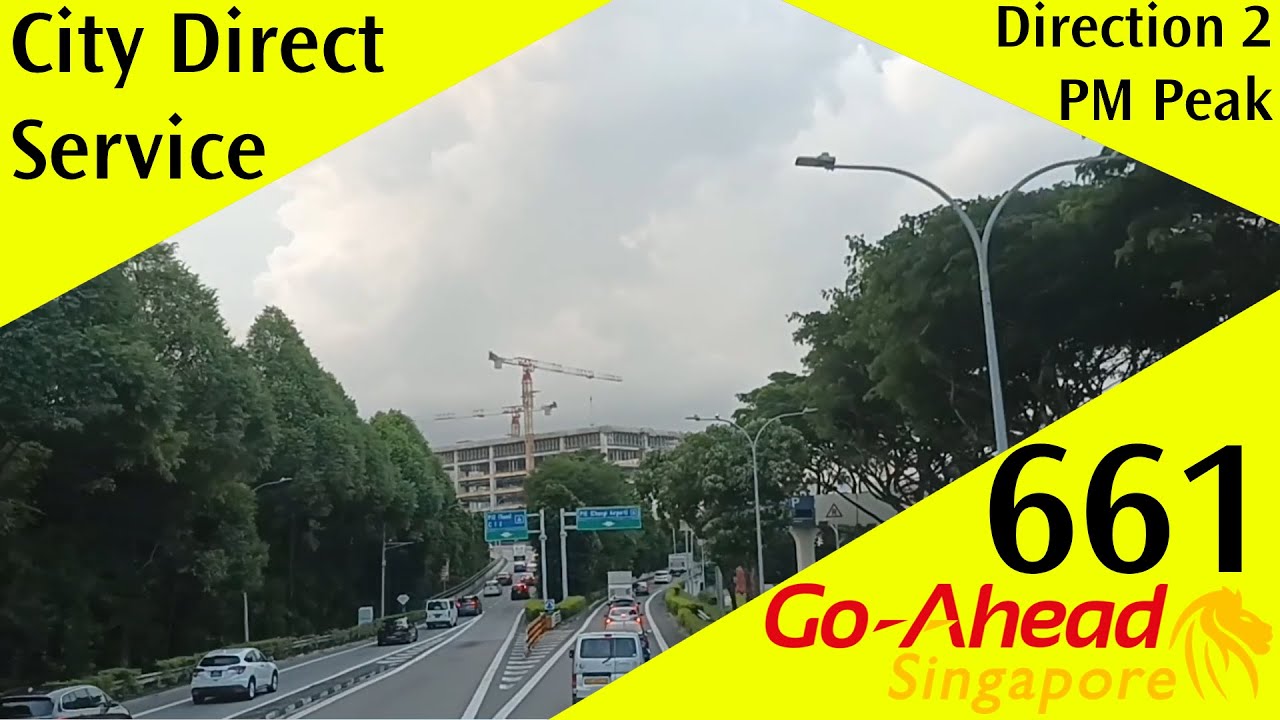 Singapore Go-Ahead Singapore City Direct Bus Service 661 Route Visual ...
