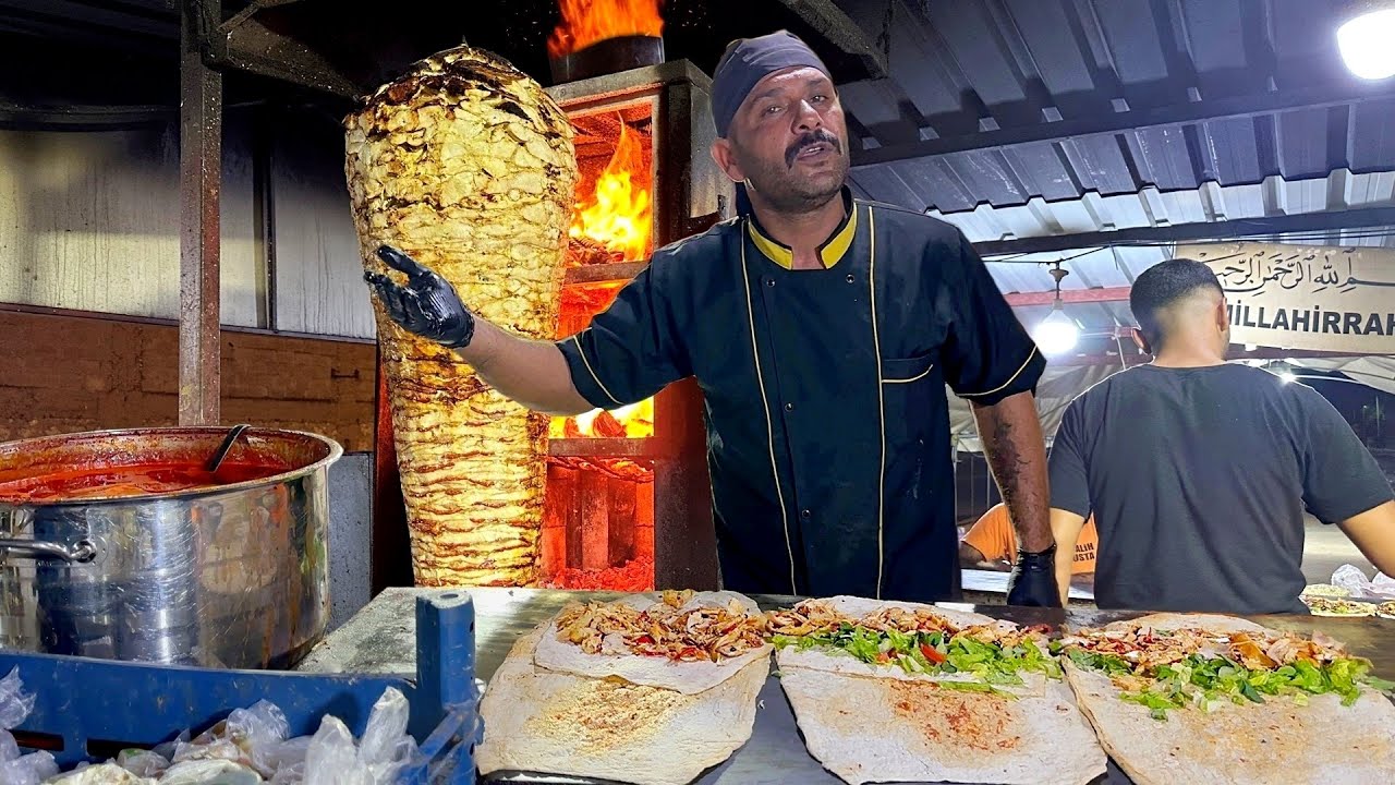 CRAZY Doner Kebab Master! - He Sells 100 Kilos of Döner Kebab by ...