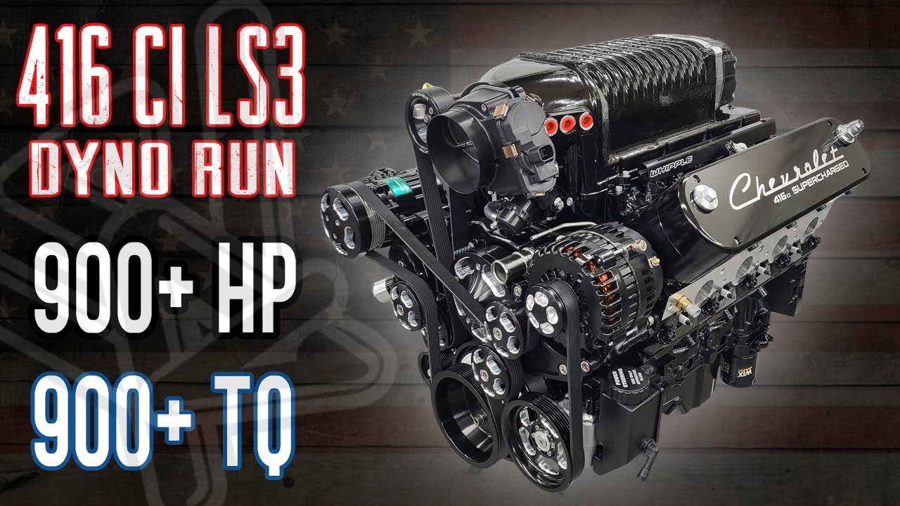 Wegner Automotive built 416ci LS3 clocks in at over 900HP & 900TQ ...