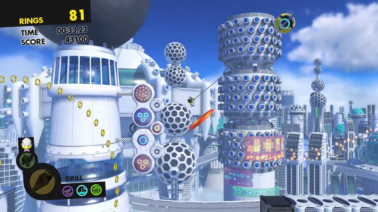 Sonic Forces - Extra Stage 3 Gameplay (S Rank) - YouTube