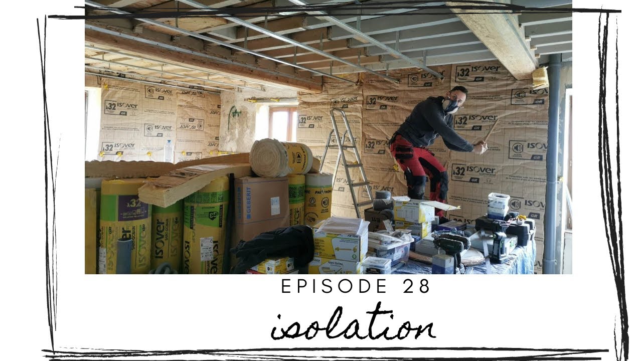 Episode 28 : isolation avec système optima + résultat des poutres ...