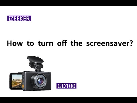 How to turn off the screensaver - YouTube