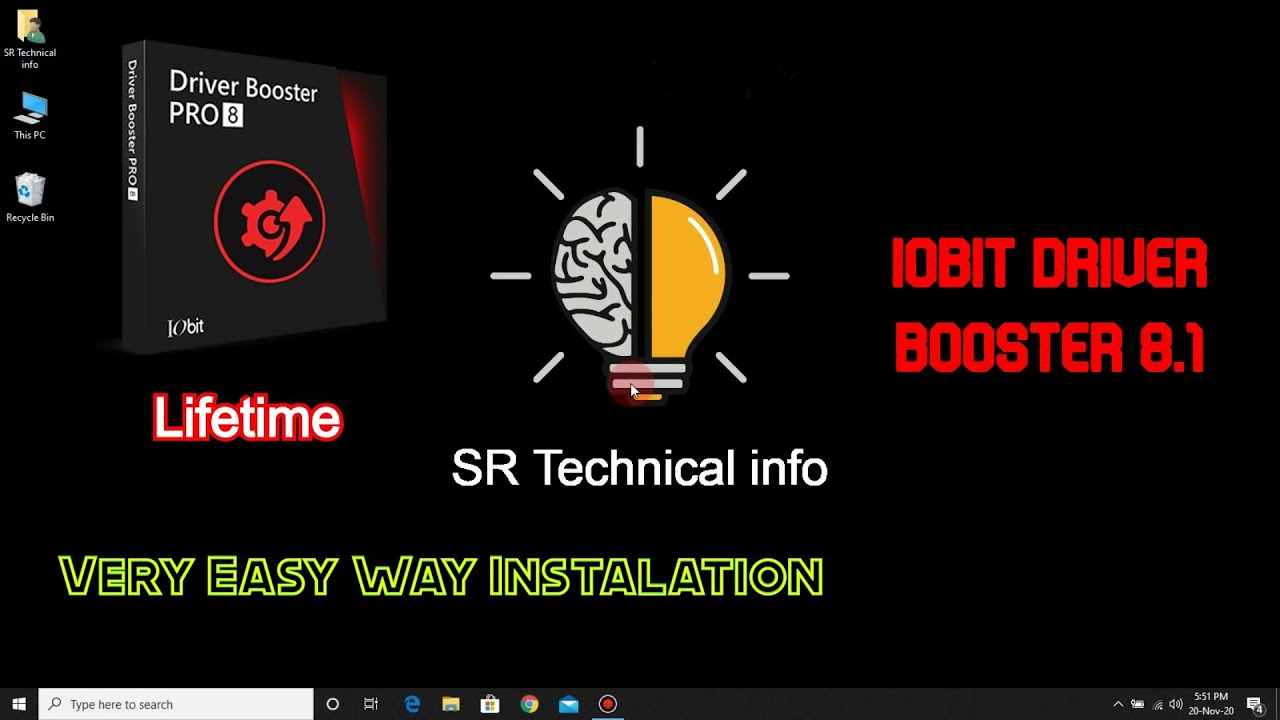How to install IOBit Driver Booster 8.1 Lifetime // SR Technical info ...