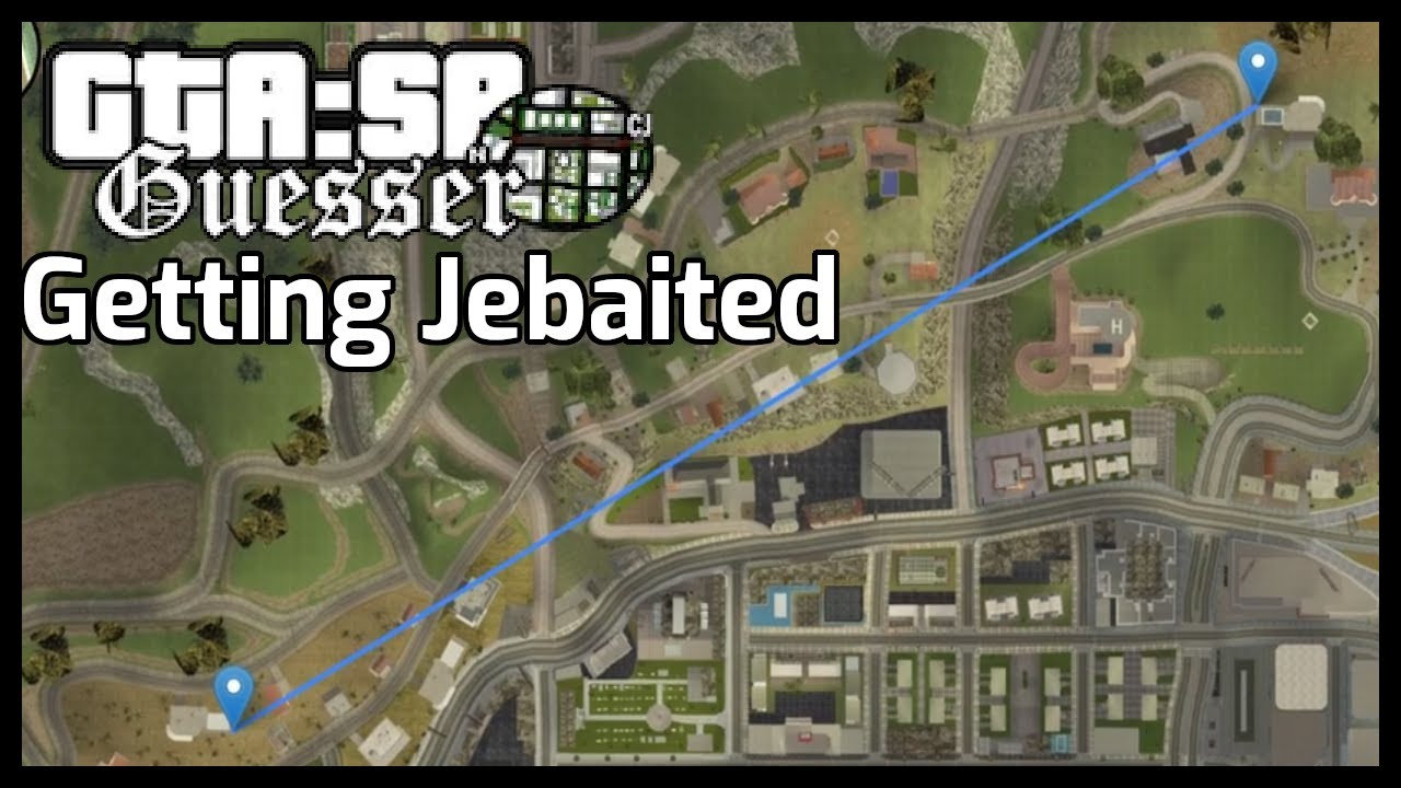 Getting absolutely Jebaited in GTA:SA Geo Guesser - YouTube