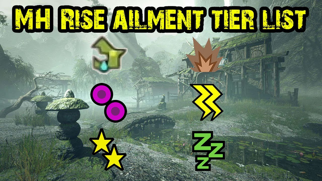 MH Rise Ailment Tier List - Objectively - YouTube