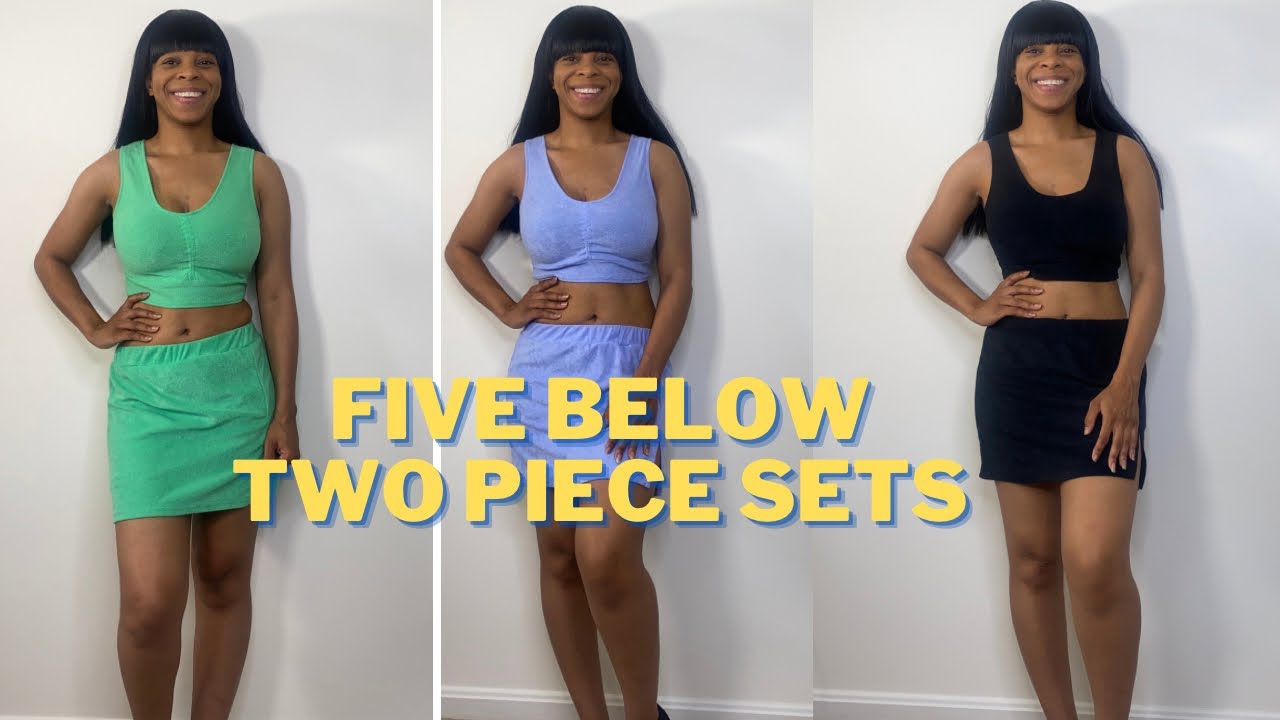 Five below haul | Two- piece sets - YouTube