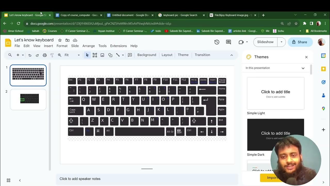 Keyboard Fundamentals Understanding Keys and Navigation। Basic of ...