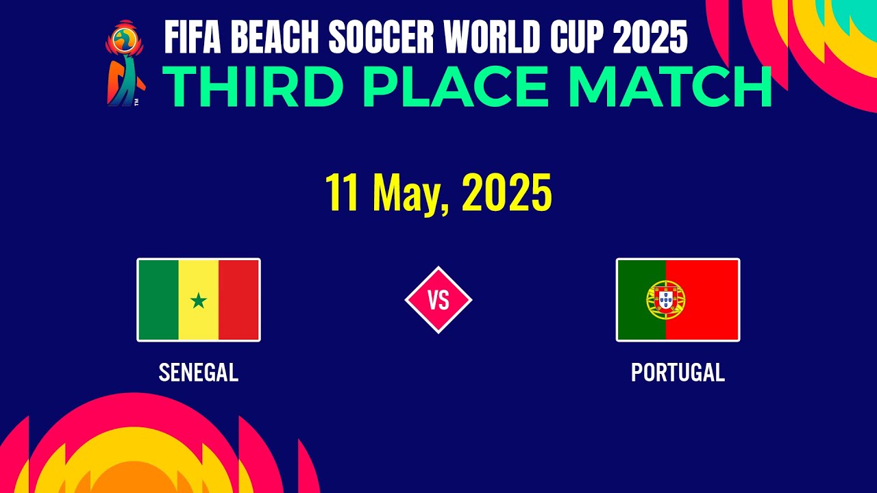 [ LIVESCORE ] Senegal vs Portugal | FIFA Beach Soccer World Cup 2025 ...