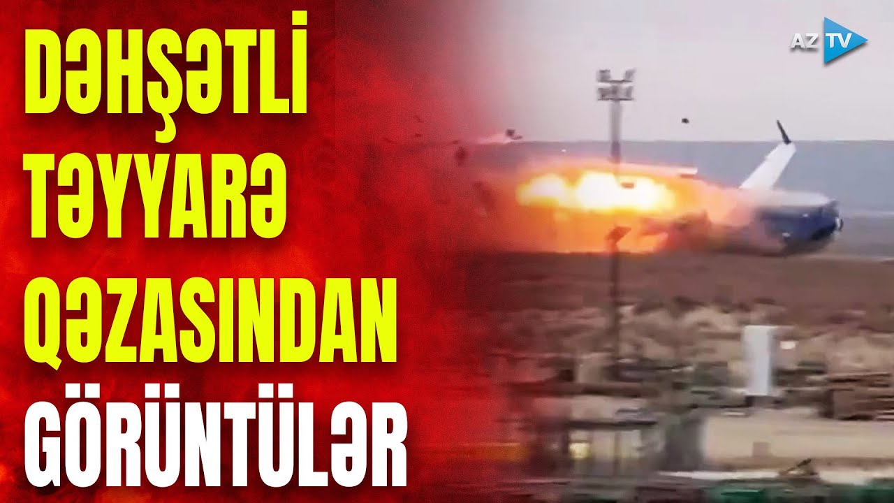 Bu il ərzində təyyarə qəzalarında ölənlərin sayı açıqlandı: DƏHŞƏTLİ ...