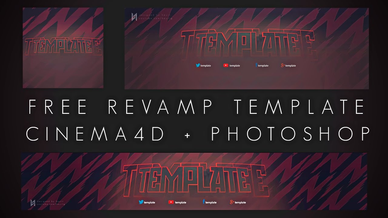 FREE ''REVAMP'' BANNER TEMPLATE - YouTube