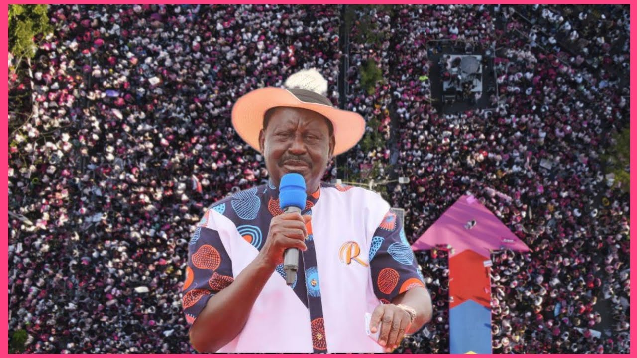 Unstoppable!SEE HOW RAILA ANNOUNCED EVERY MONDAY TO BE Demonstrations ...