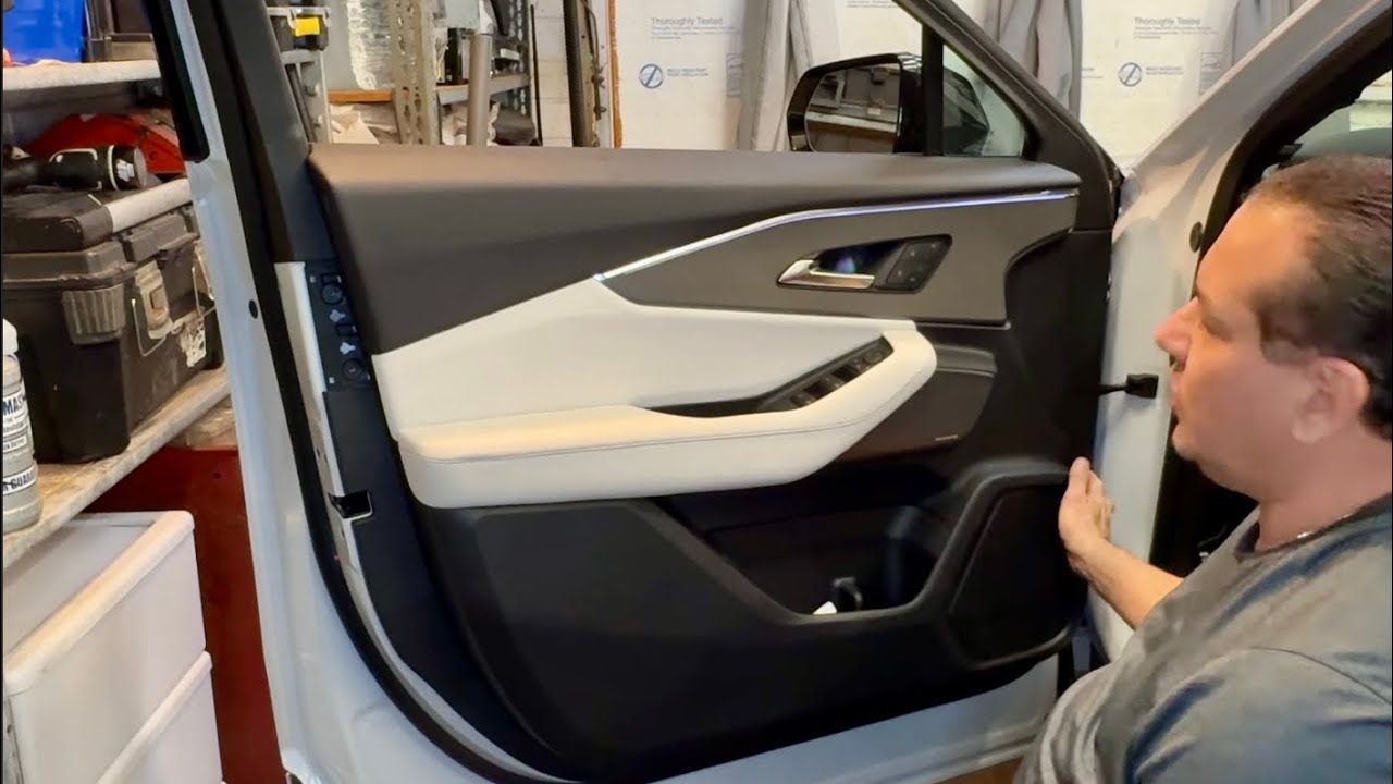 How to Remove Front Door Panels & Window Sweeps on a 2024 Acura ZDX ...