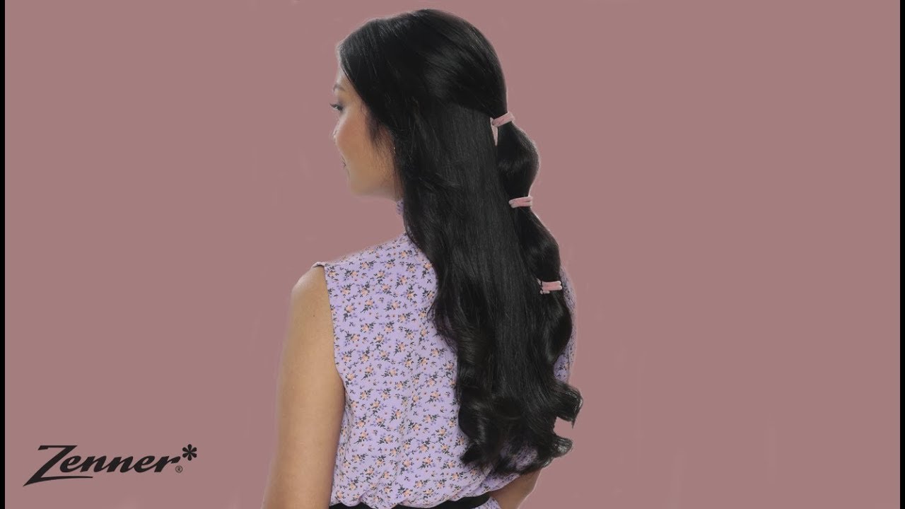 Zenner | Hair Tutorial | Velvet Ponytail - YouTube