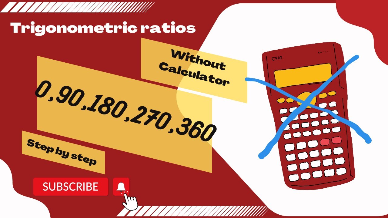 Values Of Trigonometric Ratios Of 0 90 180 270 360 Degrees Without values-of-trigonometric-ratios-of-0-90-180-270-360-degrees-without