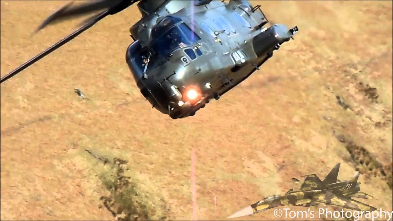 Merlin Helicopter Mach Loop - YouTube