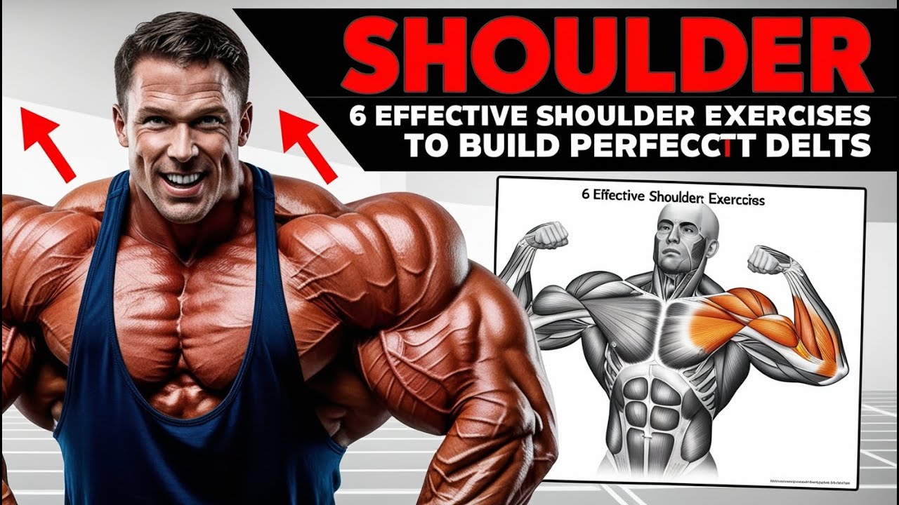 Build PERFECT Delts with These 6 Killer Shoulder Exercises! - YouTube