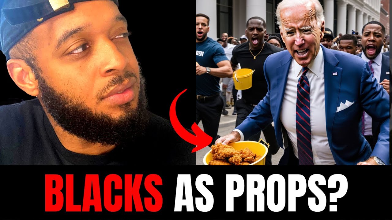 JOE BIDEN Uses FRIED CHICKEN TO PANDER TO BLACK FAMILIES🤦🏽‍♂️ - YouTube