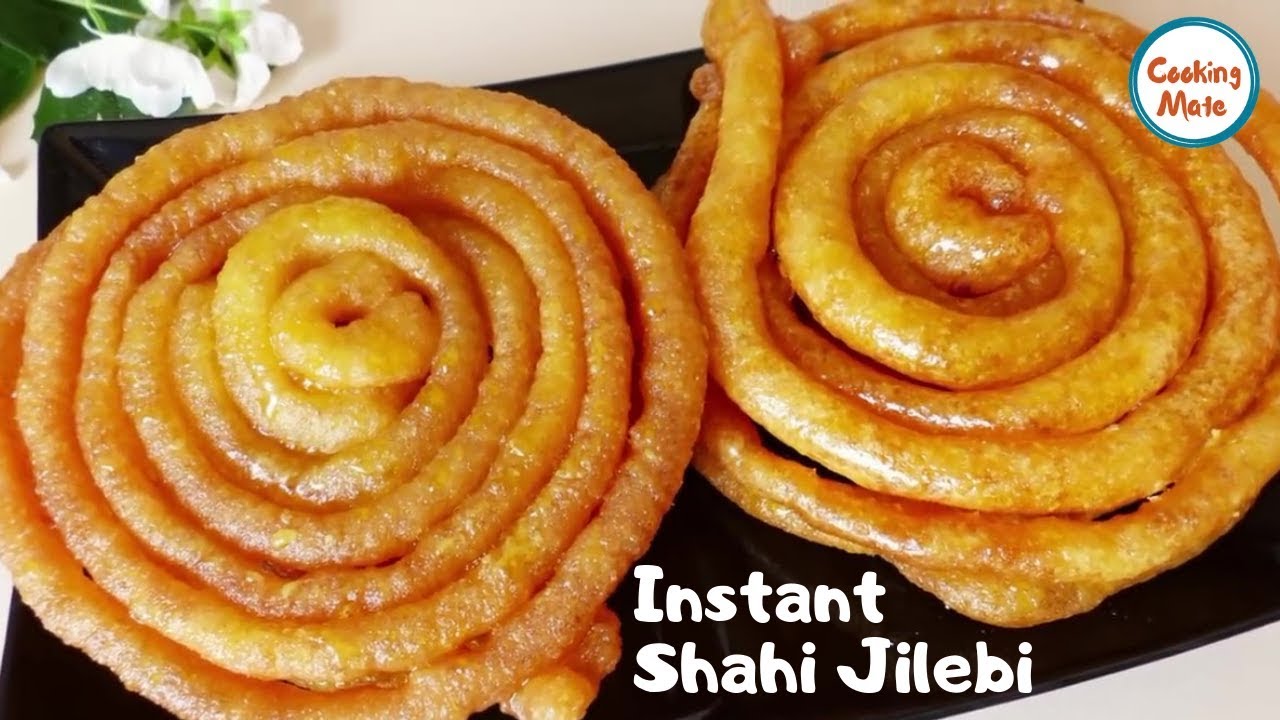Instant Shahi Jalebi | Street Food Sweet | Jilapi with Yeast | Iftar ...