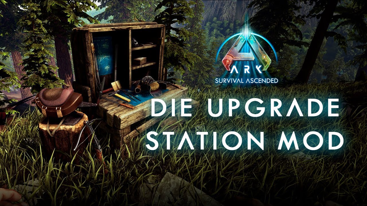 Die Upgrade Station Mod in #ArkSurvivalAscended - #Nitrado #Guide #Ark ...